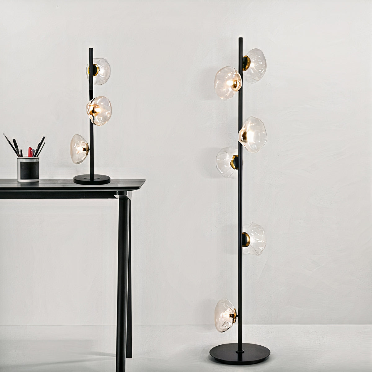 MAK Table/Floor/Stand Cloud Artistic Floor Lamps Glass LED Lighting ...