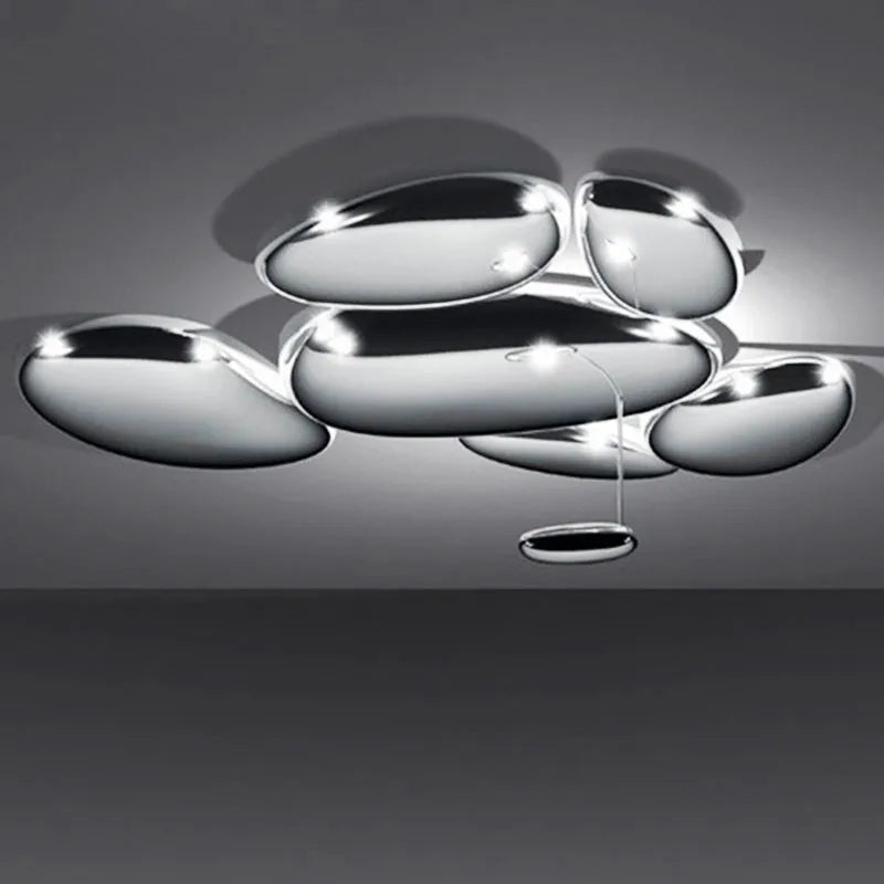 Privet Luresta Modern Silver LED Luminaires Indoor Simple Ceiling Light ...