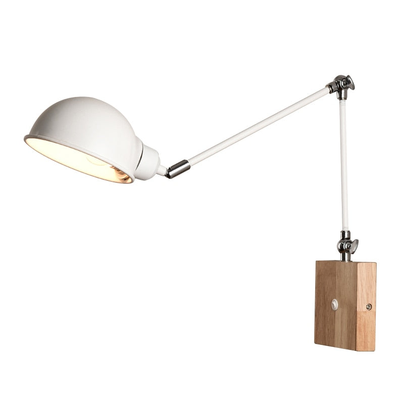 BTM Jeena - Adjustable wooden Wall Lamps | Warmly Lights