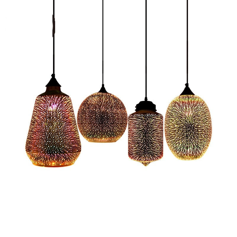 The Firework Glass Pendant Light | Warmly Lights