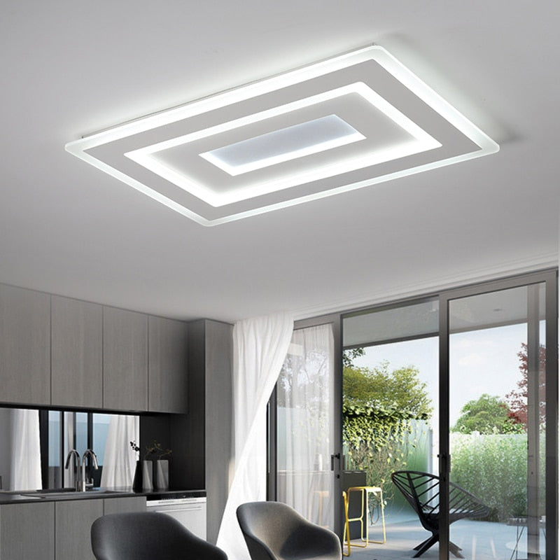 Ultra-thin Surface Mounted Ceiling Light | Warmly Lights